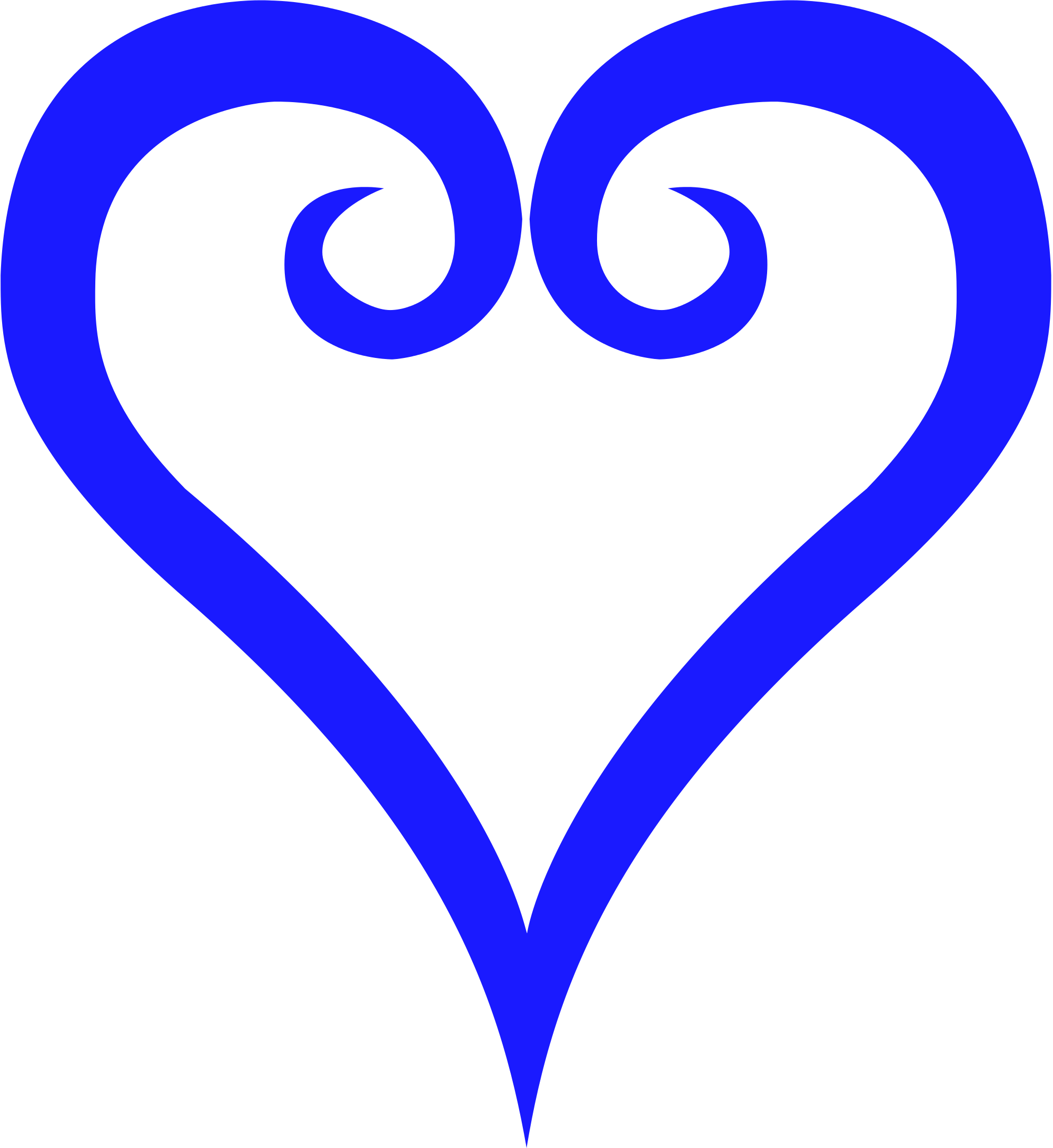 Fancy Heart Symbols , File - Kingdom Hearts Heart Symbol - Full Size ...