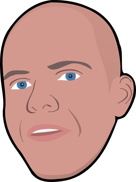 Bald Dad Clipart - Clip Art Human Head - Full Size PNG Clipart Images ...