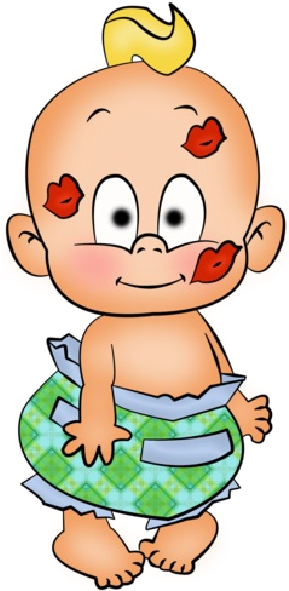Funny Baby Clip Art - Funny Baby Cartoon - (600x600) Png Clipart Download