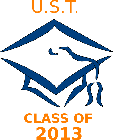 Ust Class Of 2013 Graduation Cap Svg Clip Arts 480 - Transparent ...