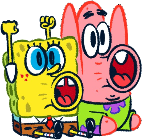 Spongebob And Patrick, Yahoo - Spongebob And Patrick, Yahoo - (500x500) Png Clipart Download