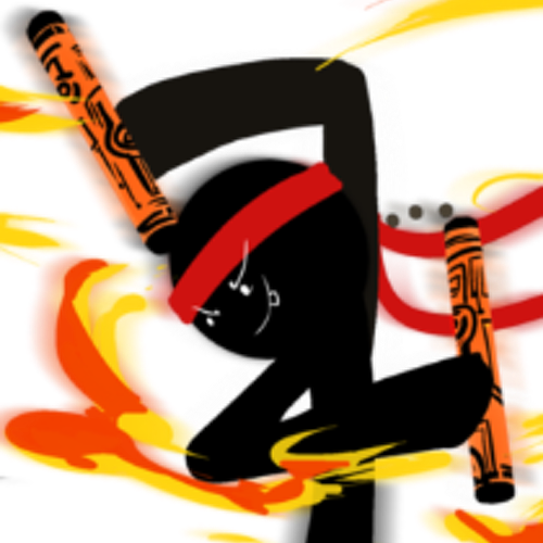 Chuck - Stickman Chuck - (500x500) Png Clipart Download