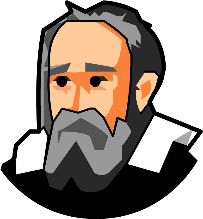 Galileo Galilei - Galileo Galilei Cartoon Png - (880x880) Png Clipart ...