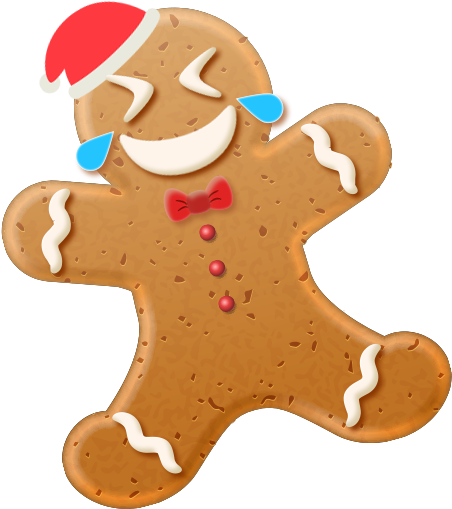 Christmas Gingerbread Emoji Messages Sticker-0 - Whatsapp - (512x512 ...