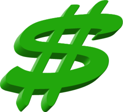 Dollar Sign Psd Detail - Sign - (400x366) Png Clipart Download