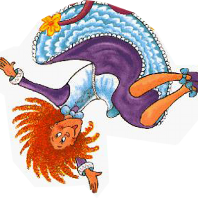 Silly Sally - Silly Sally By Audrey Wood - (400x400) Png Clipart Download