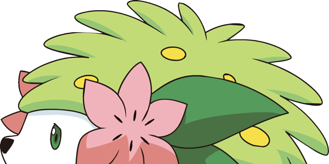 Shaymin Shiny - (640x320) Png Clipart Download
