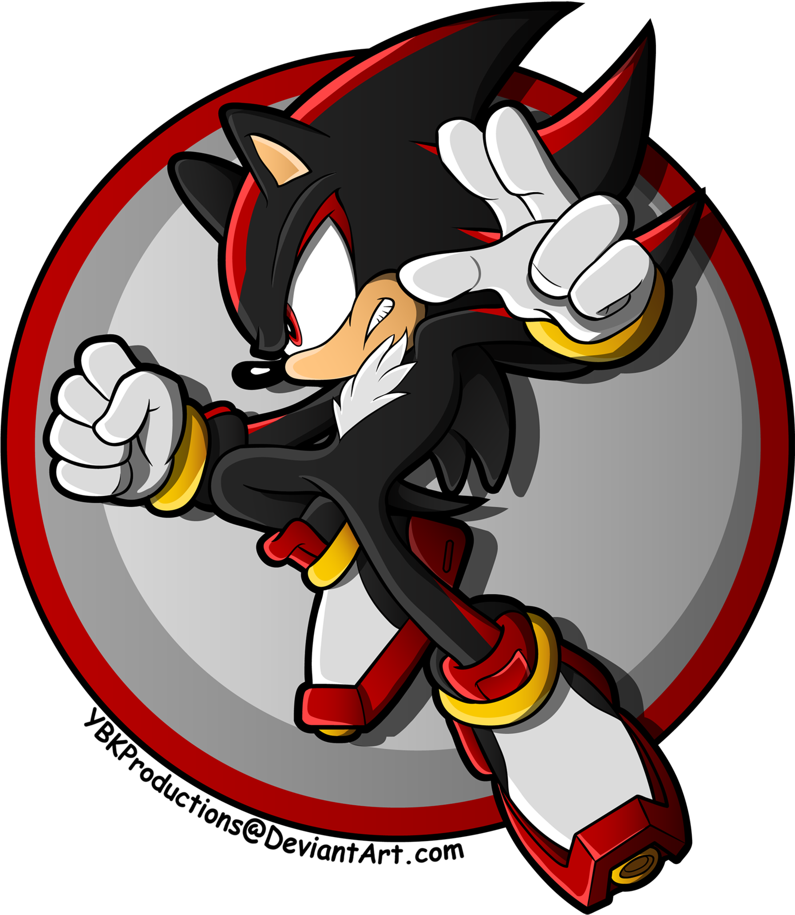 Lvcillustrations Shadow The Hedgehog - Shadow The Hedgehog Vector ...