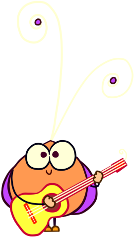 Queso - Cbeebies The Lingo Show Big Bug Show Game - (378x522) Png Clipart Download