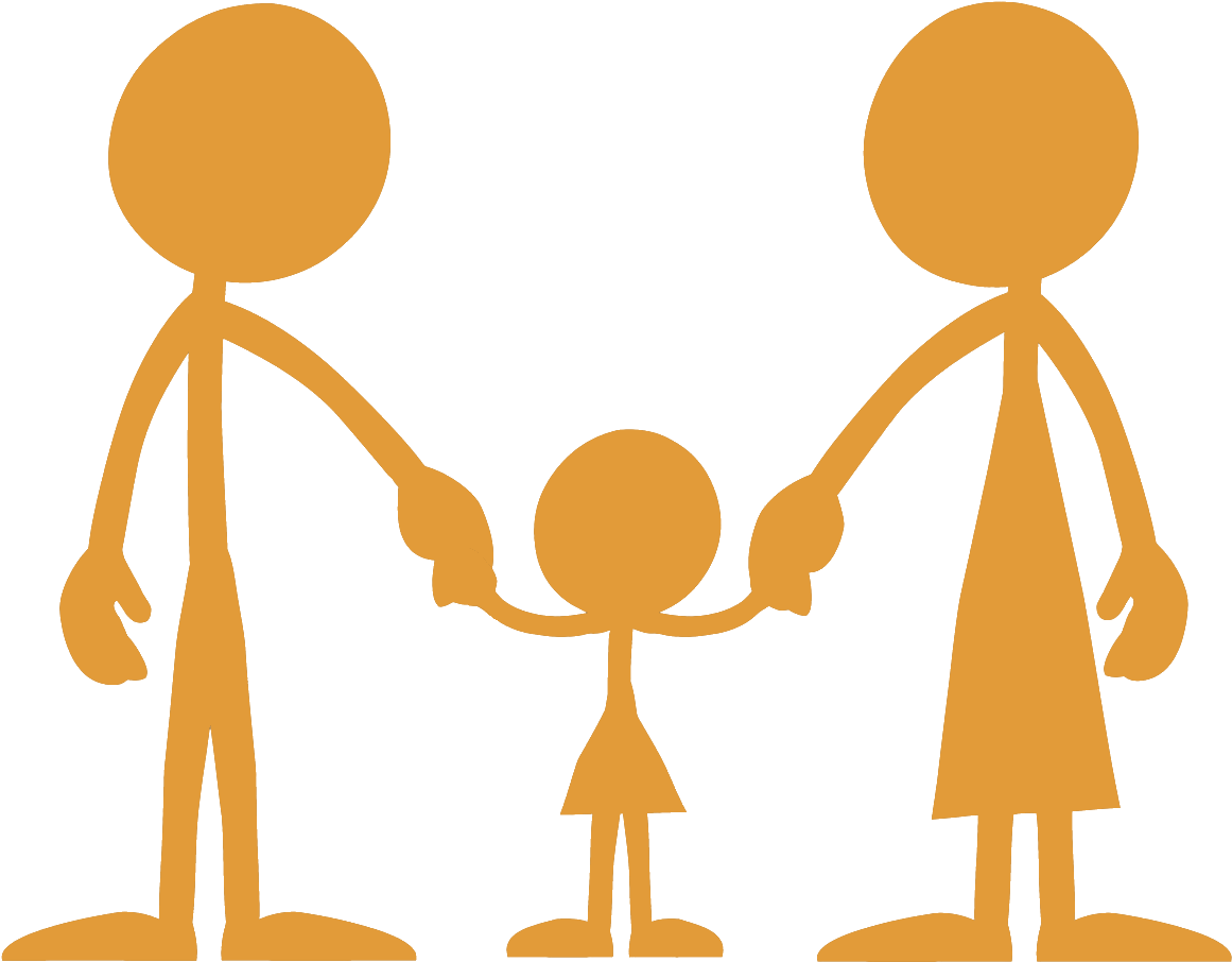 In These Chapters, Huck Unsteadily - Cartoon Family Stick Figures ...