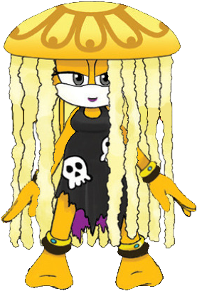 Opal The Jellyfish - Sonic Opal The Jellyfish - (286x420) Png Clipart ...