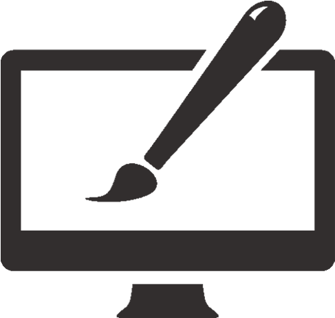 Web - Design Icon Transparent Background - (500x500) Png Clipart Download