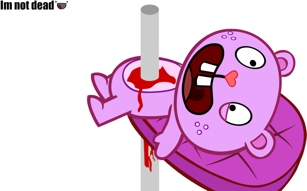 Toothy Death - Happy Tree Friends - (1191x670) Png Clipart Download