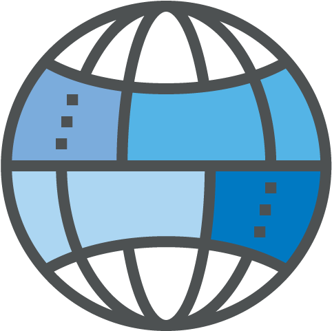 Global Hr Software Icon - Earth Globe Logo - (512x512) Png Clipart Download