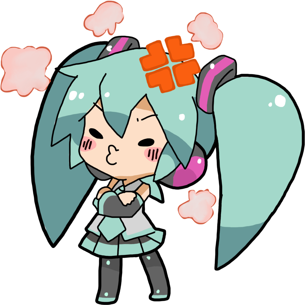 Transparent Overlay Stickers Clipart - Hatsune Miku Line Stickers ...