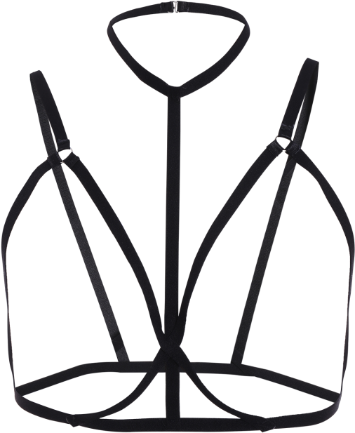 Latest Harness Bondage Cage Bra - Bondage Harness - (558x744) Png ...