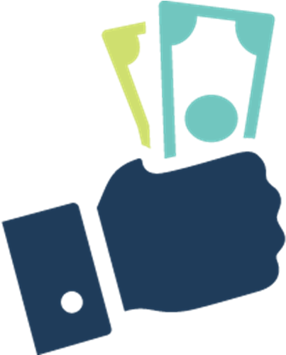 Microfinance - Salary Icon - (500x500) Png Clipart Download
