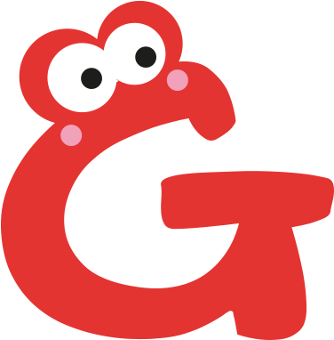 G Wall Adhesive Letters For Kids Rooms - Cartoon - (700x700) Png ...