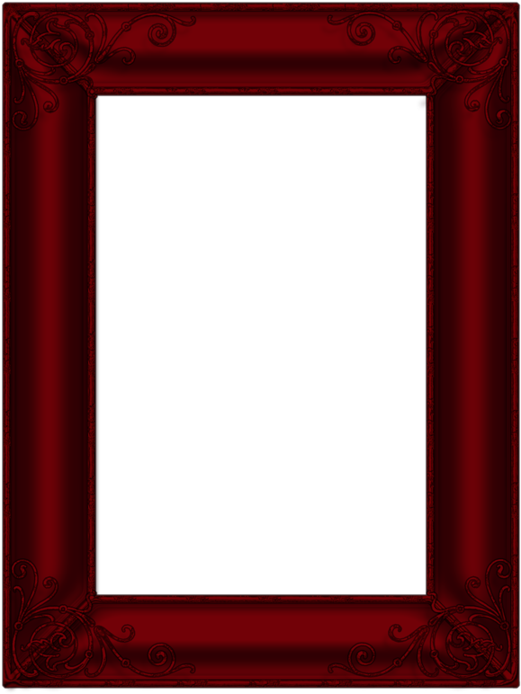 Dark Red, Clip Art, Moldings, Illustrations - Dark Red Picture Frames ...