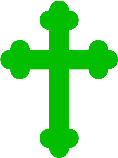 Green Cross Png 900px Large Size - Baptism Cross - Full Size PNG ...