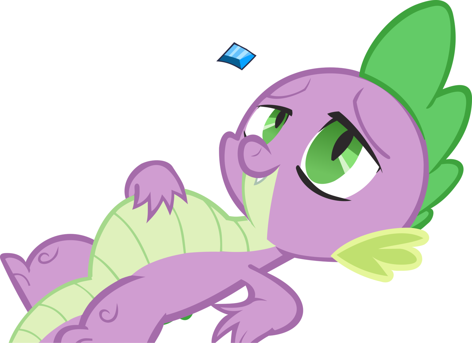 Stuffed Spike - Fat Spike My Little Pony - (1600x1164) Png Clipart Download