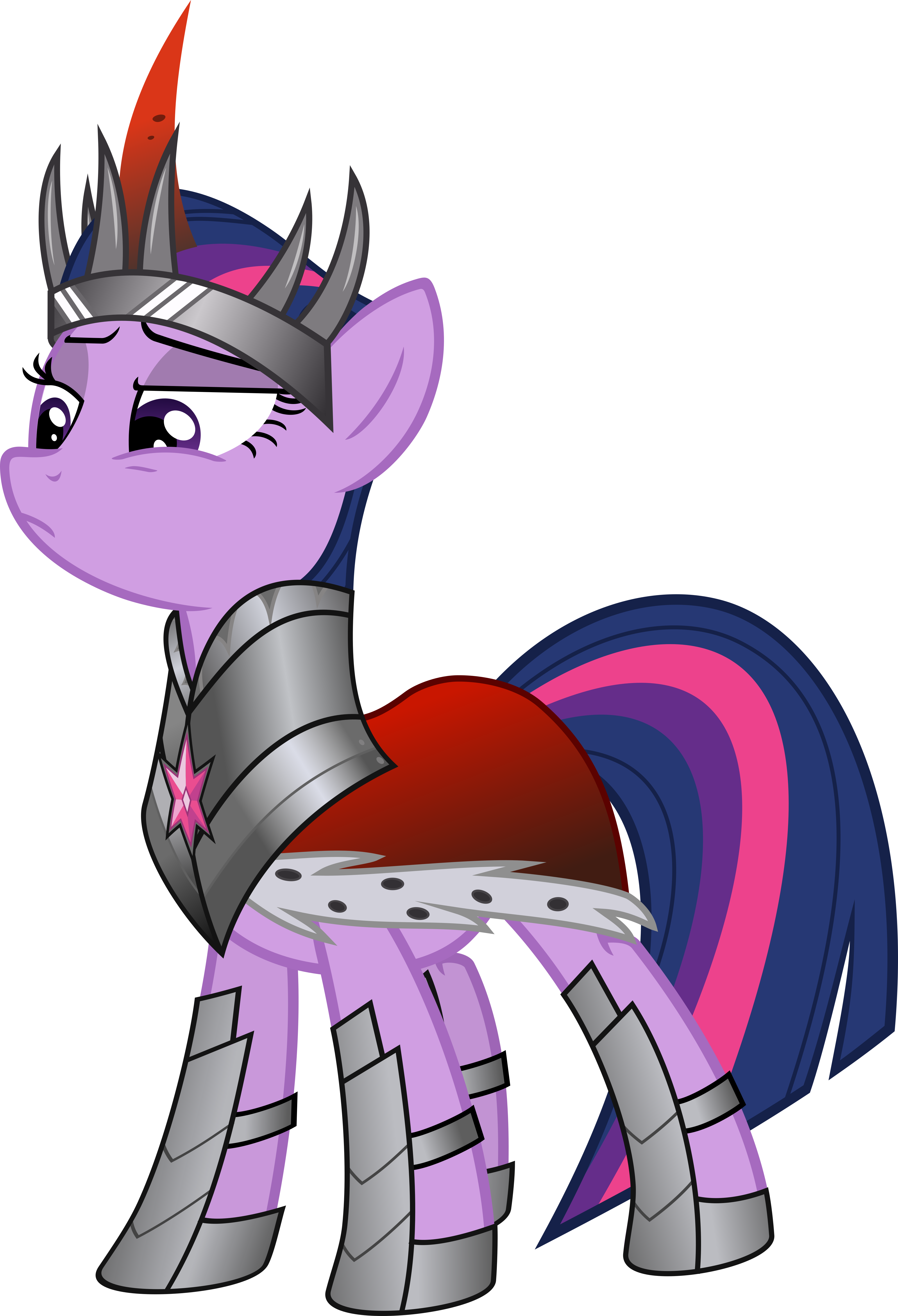 Uploaded - Mlp Dark Twilight Sparkle - (4094x6000) Png Clipart Download