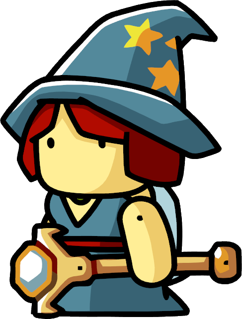 23, February 15, 2013 - Cartoon Female Wizard - (487x642) Png Clipart ...