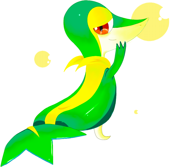 Snivy Full By Rogue-knyte - Pokemon Snivy - (798x760) Png Clipart Download