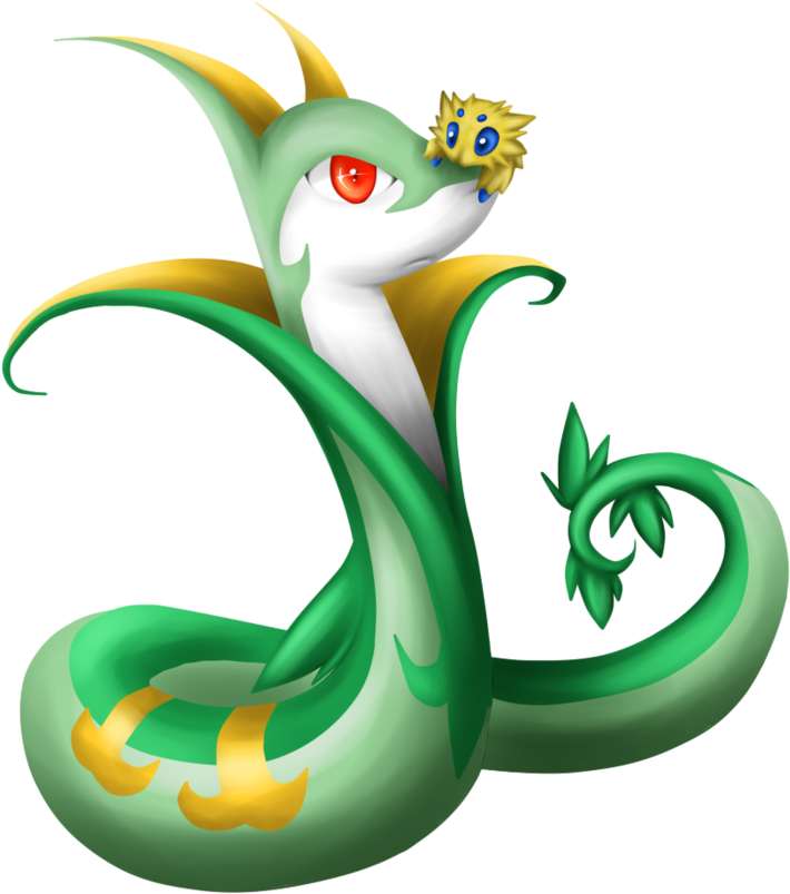 Pokemon Serperi - - Pokemon Cute Serperior - (894x894) Png Clipart Download