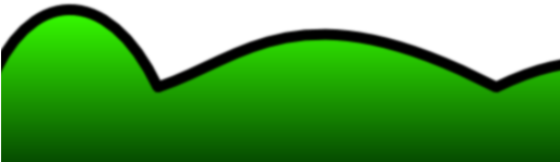 2d Cartoon Landscape - 2d Cartoon Landscape - (512x256) Png Clipart ...