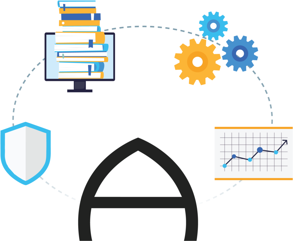 Arch Digital Learning Services Offers Fully Managed - Diagram - (1024x851) Png Clipart Download