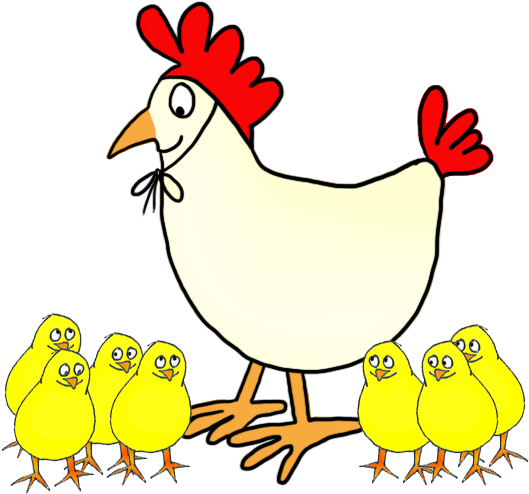 Funny And Cute Easter Clip Art - Baby Chicken Clipart On Transparent ...
