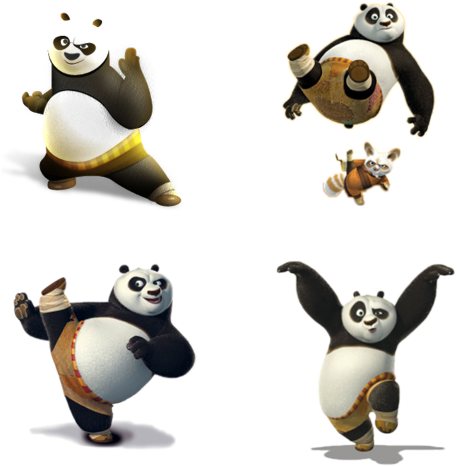 Po Giant Panda Master Shifu Kung Fu Panda Tai Lung - Kung Fu Panda Tai ...