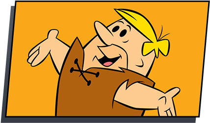 Barney Rubble - Barney Rubble - (429x280) Png Clipart Download