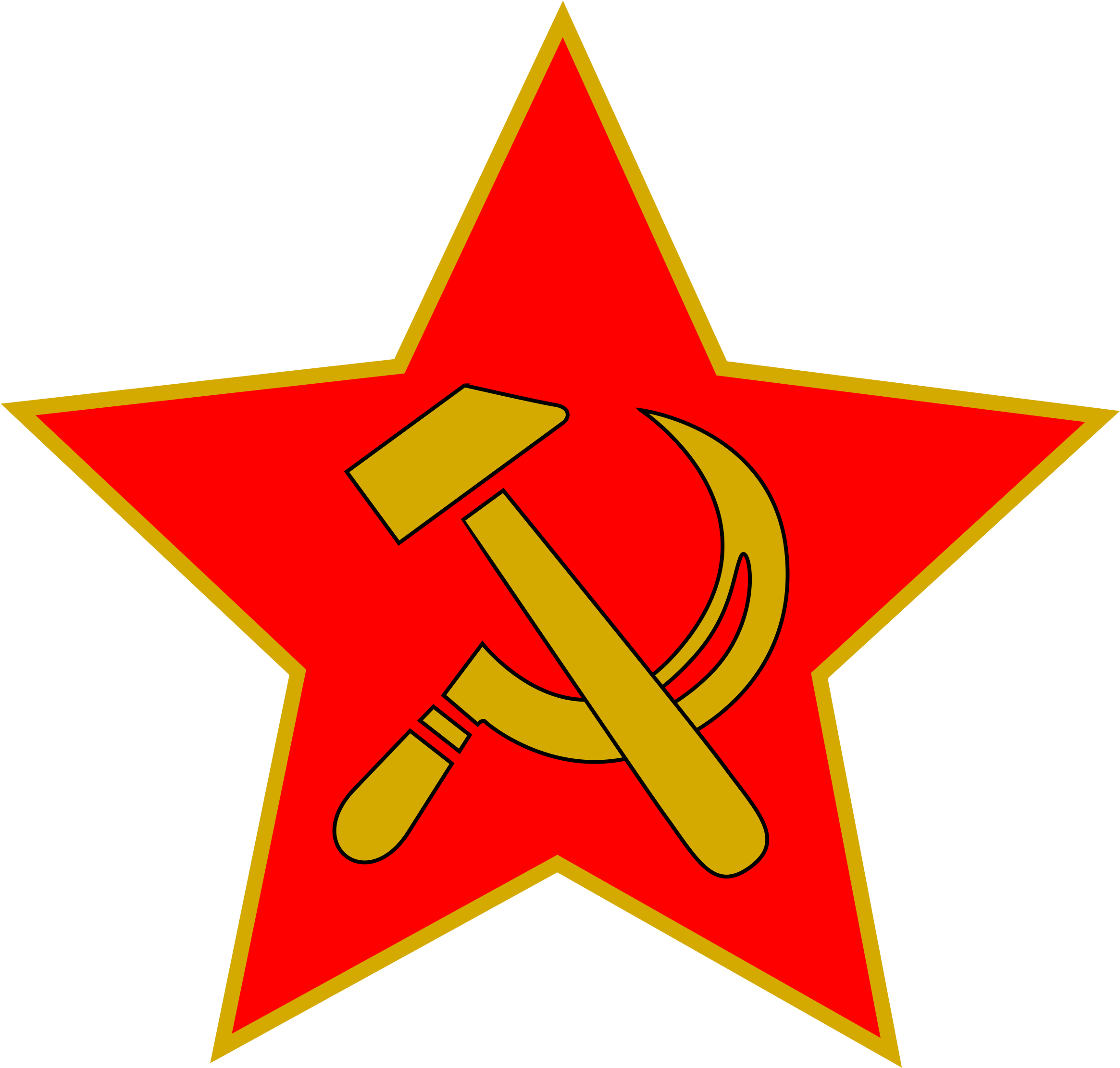 Big Image - Soviet Union Symbol - (2400x2289) Png Clipart Download