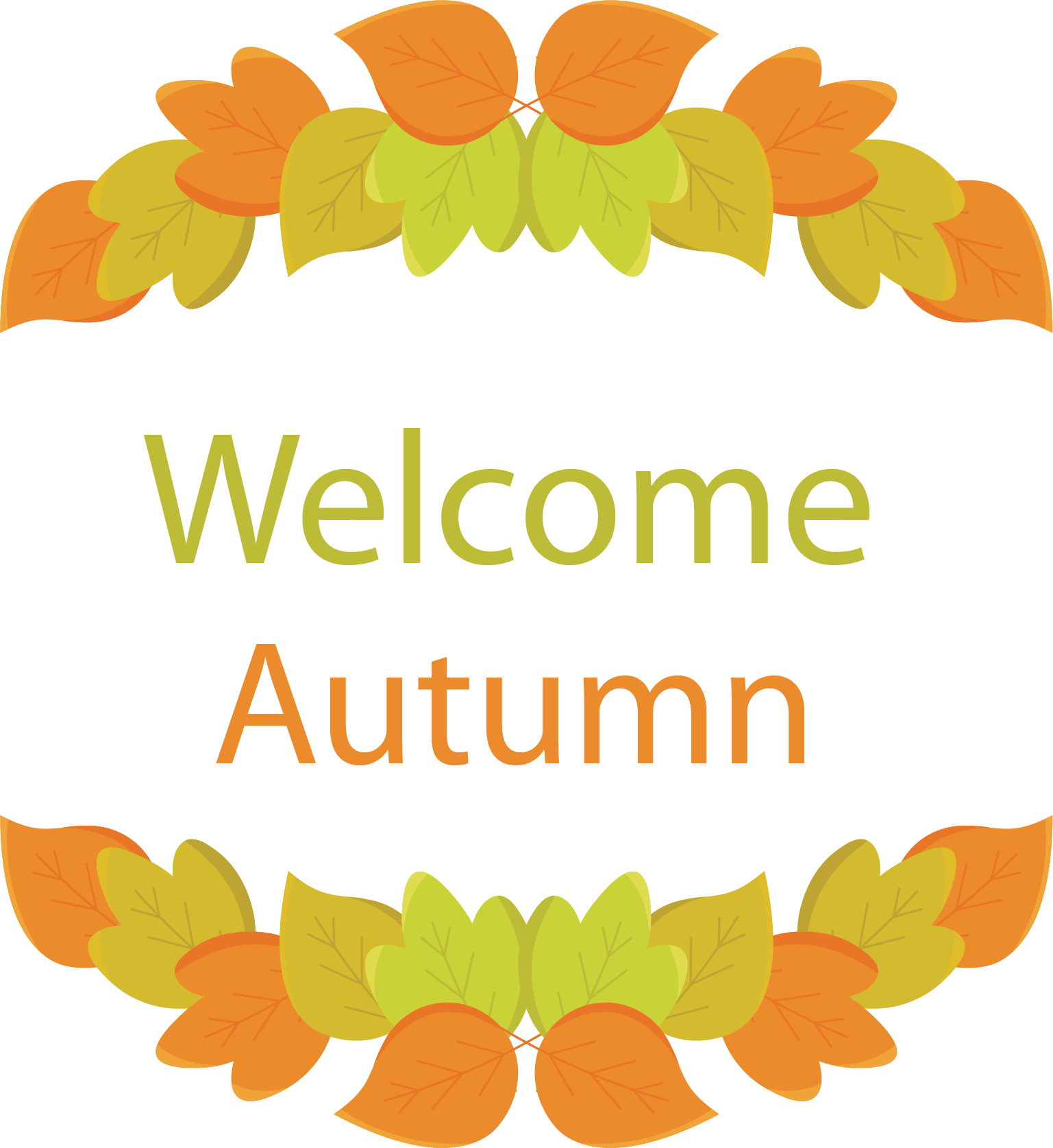 Welcome Autumn Vector - Welcome Autumn Vector - (1537x1674) Png Clipart ...