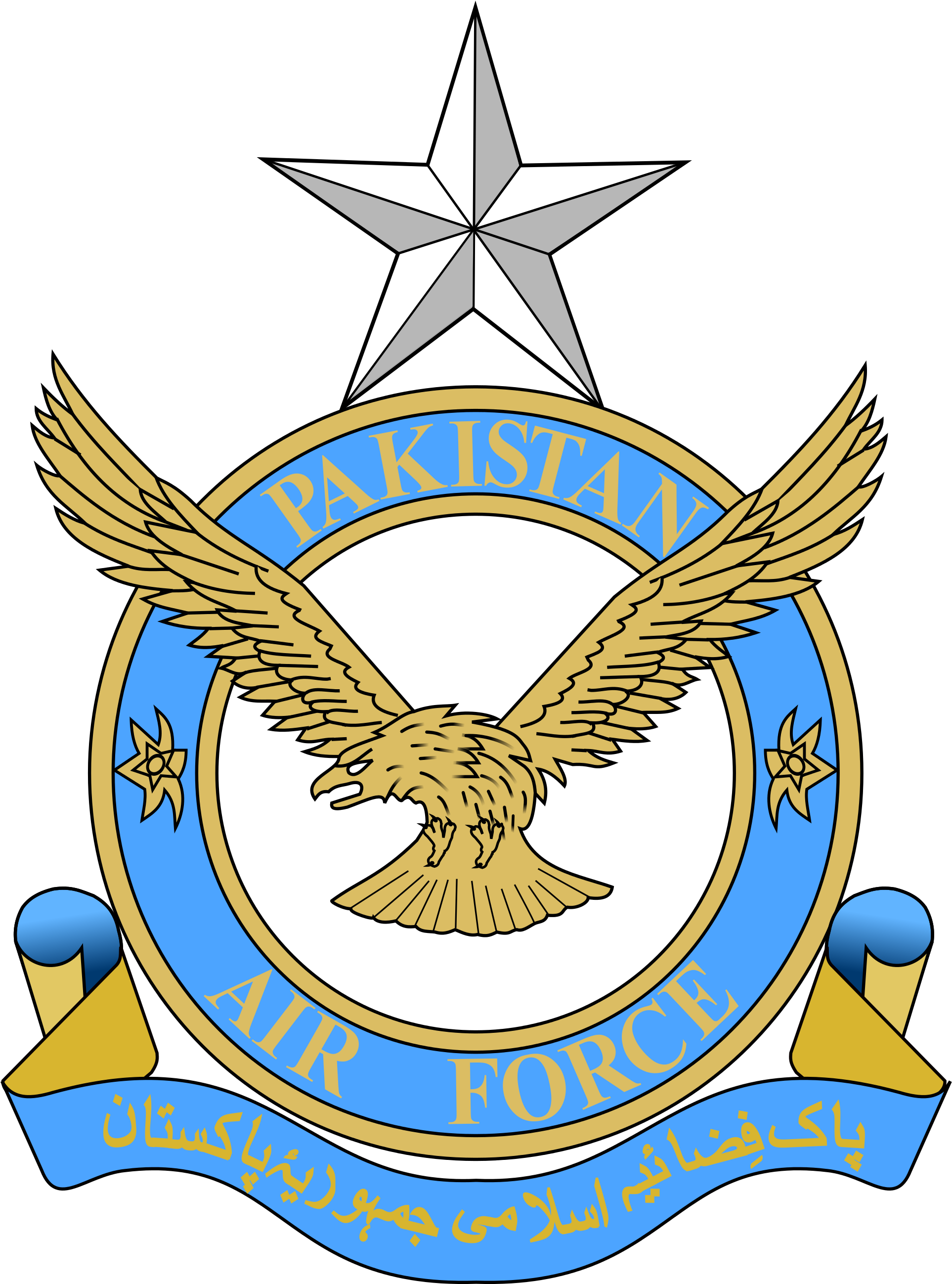 Pakistan Air Force Logo - (2000x2684) Png Clipart Download