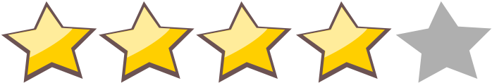 4 Stars Rating Png - (752x165) Png Clipart Download
