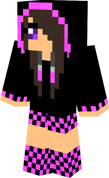 Clipart - Minecraft Skins Names Girl - (384x624) Png Clipart Download
