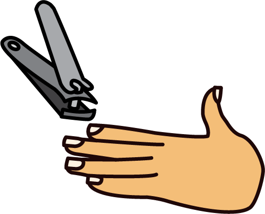 Cut Your Nails Clipart