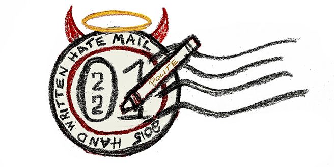 Hate Mail - (656x328) Png Clipart Download