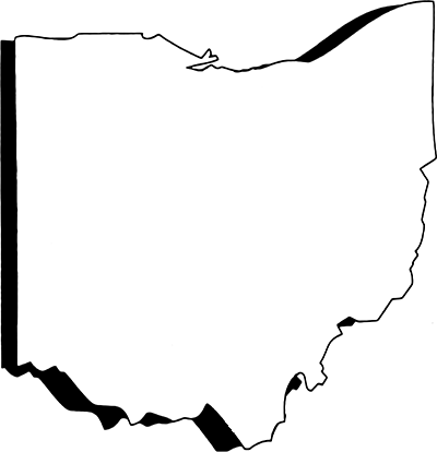 Ohio Location Map - State Of Ohio Png - (400x414) Png Clipart Download