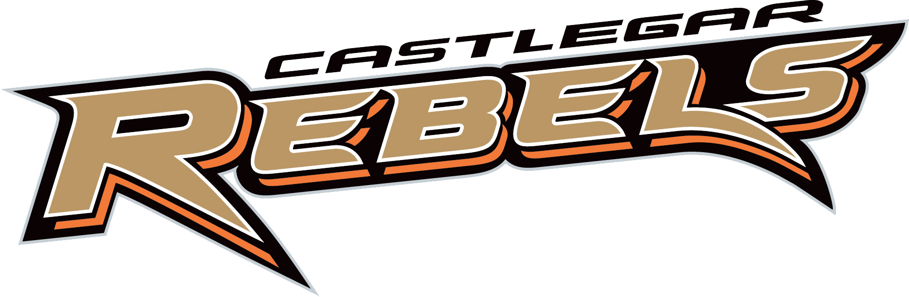 The - Castlegar Rebels - (1852x605) Png Clipart Download