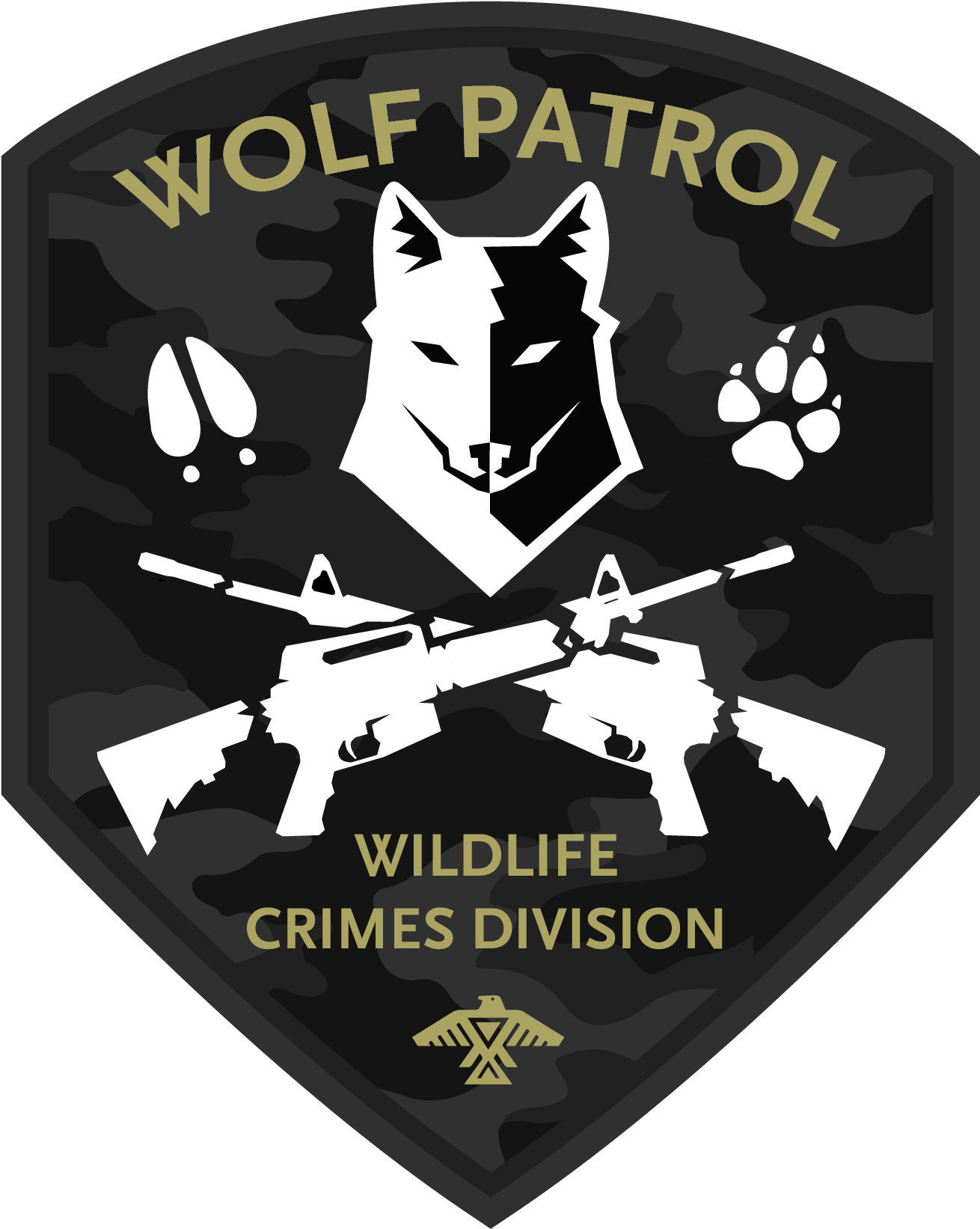 Wplogo - Wolf Patrol Flag - (1886x1992) Png Clipart Download