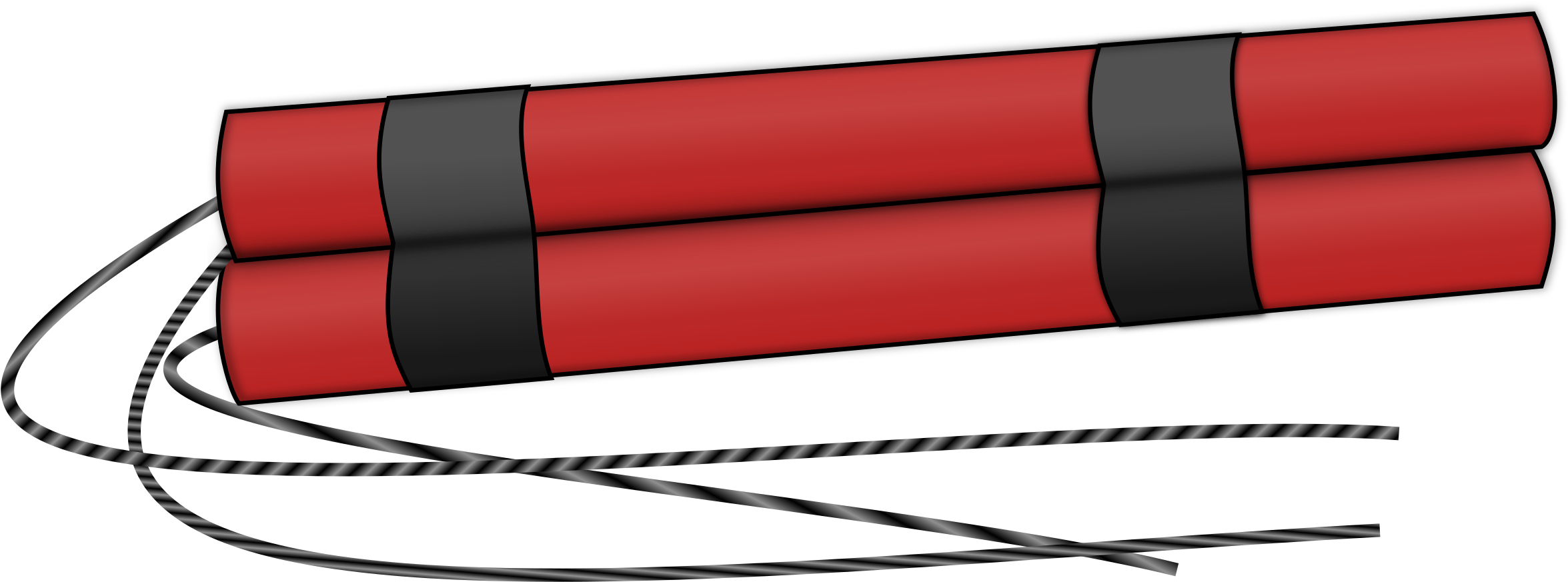 Dynamite Png - Dynamite Transparent Background - (2400x922) Png Clipart ...