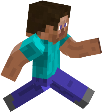 Minecraft Clipart Steve Running - Minecraft Steve Running - (339x374 ...