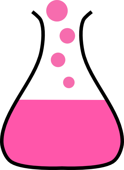 Laboratory Flask Test Tube Clip Art - Beaker Clip Art Png - (432x592 ...