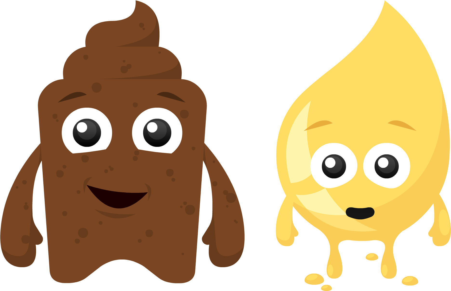 Poo And Wee - Constipation Overflow - Full Size PNG Clipart Images Download