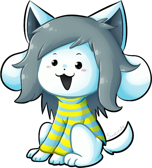 Temmie - Deviantart - Temmies - (532x588) Png Clipart Download