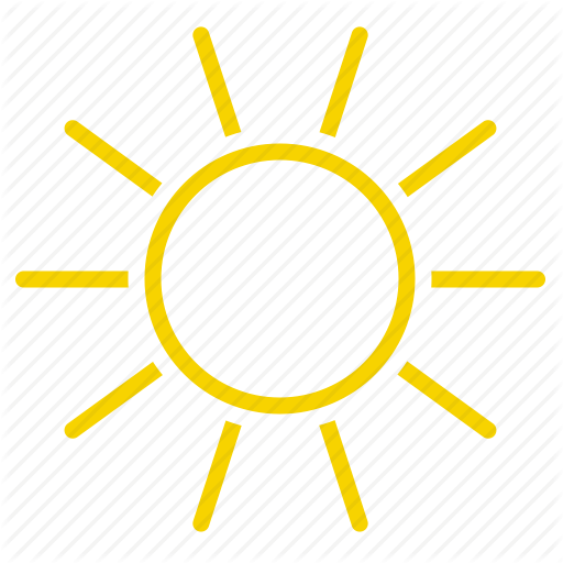 Osd Sun Icon - Sun Icon Finder - (512x512) Png Clipart Download